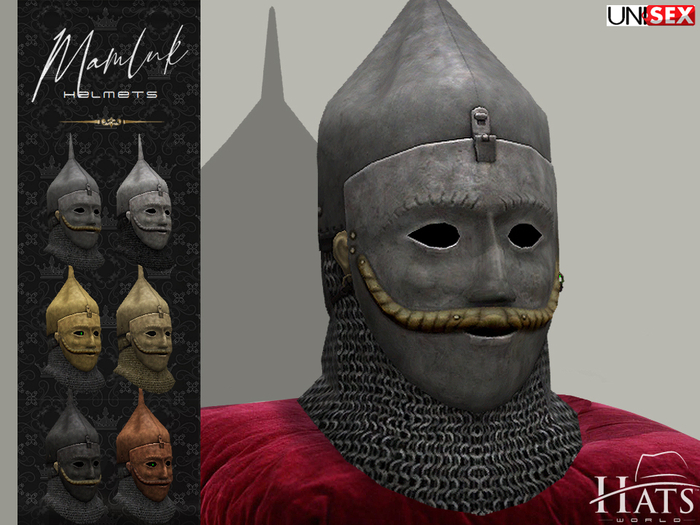 Second Life Marketplace - [HW] MAMLUK HELMETS